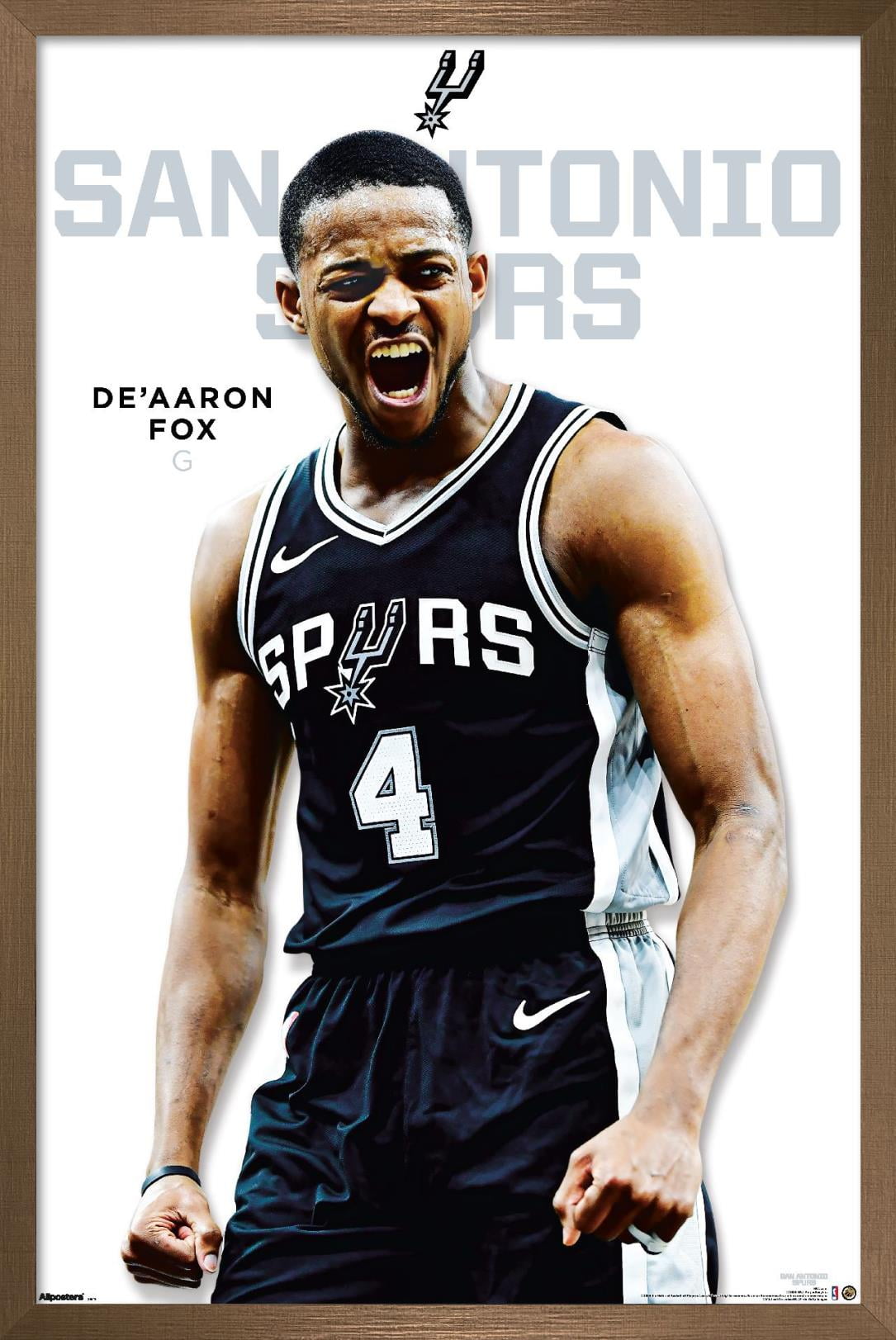 NBA San Antonio Spurs - De'Aaron Fox Feature Series 25 Wall Poster, 22. ...