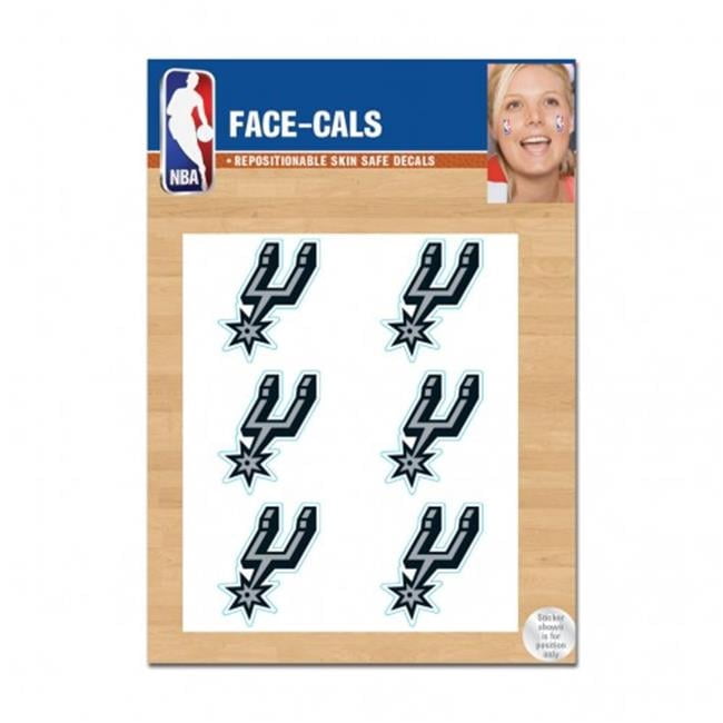 NBA San Antonio Spurs Tattoo Face Cals - Walmart.com