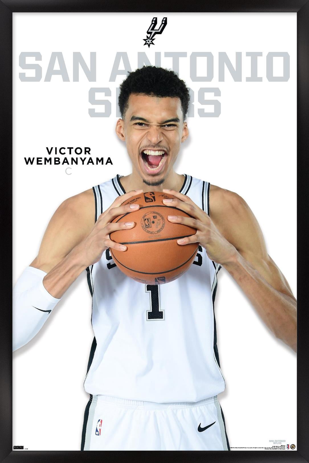 NBA San Antonio Spurs - Victor Wembanyama Feature Series 23 Wall Poster ...