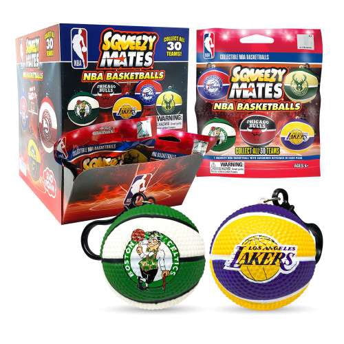NBA Squeezy Mates Basketball 2025 Series Mystery Box (24 Packs ...