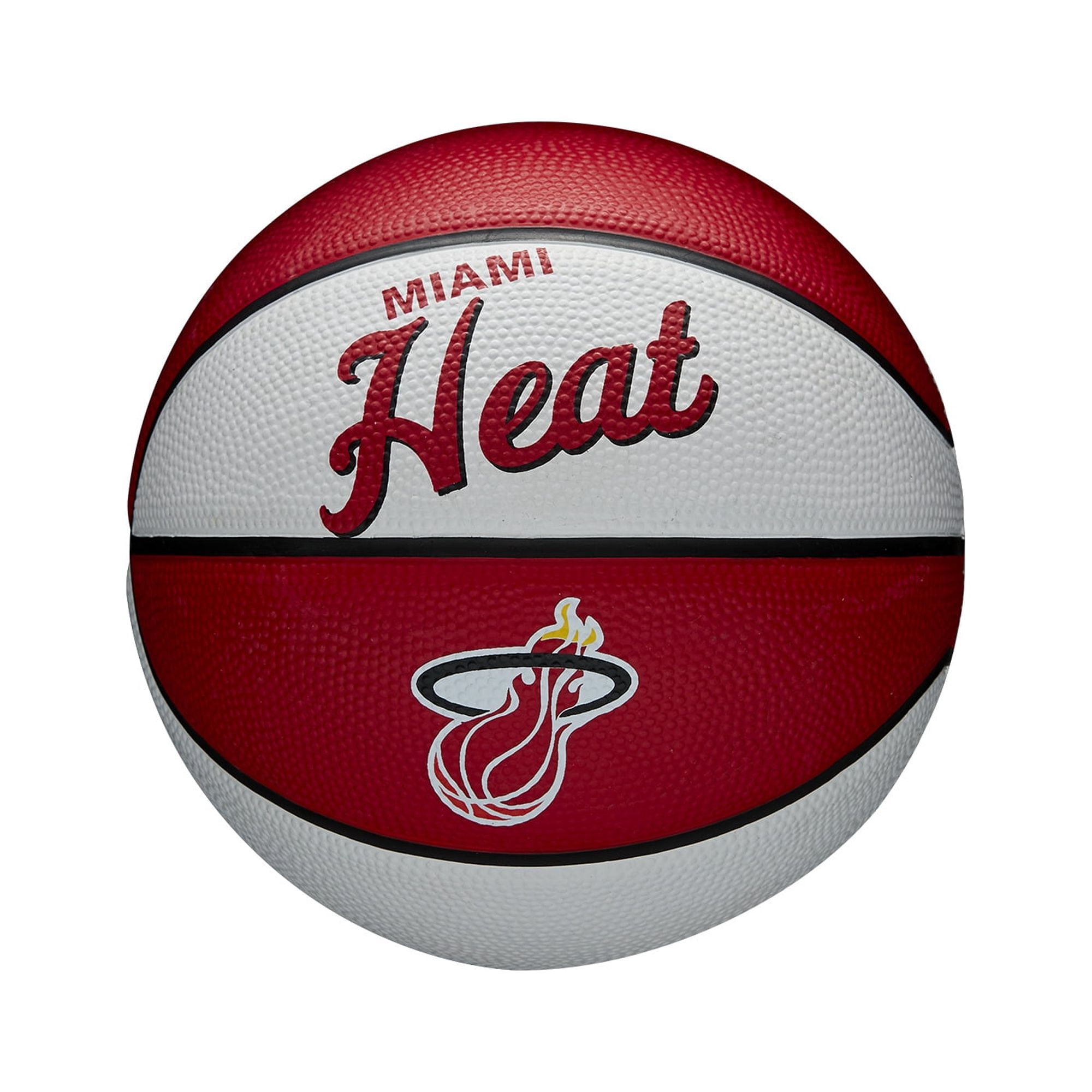 NBA Team Retro Mini Basketball - Miami Heat - Walmart.com