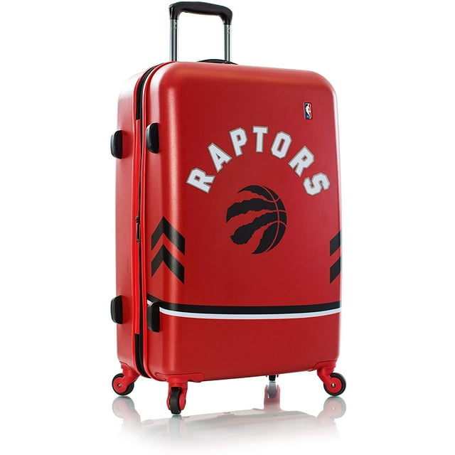 NBA Toronto Raptors Hardside Spinner Rolling Luggage - 26 inch Travel ...