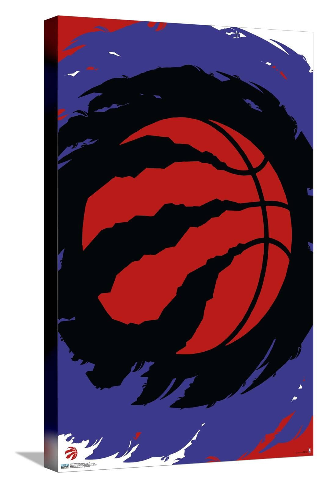 NBA Toronto Raptors - Logo 20 Canvas Wall Poster, 14.725" x 22.375 ...