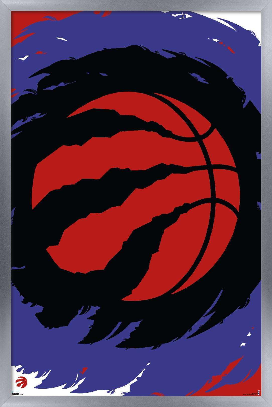 NBA Toronto Raptors - Logo 20 Wall Poster, 14.725" x 22.375", Framed ...