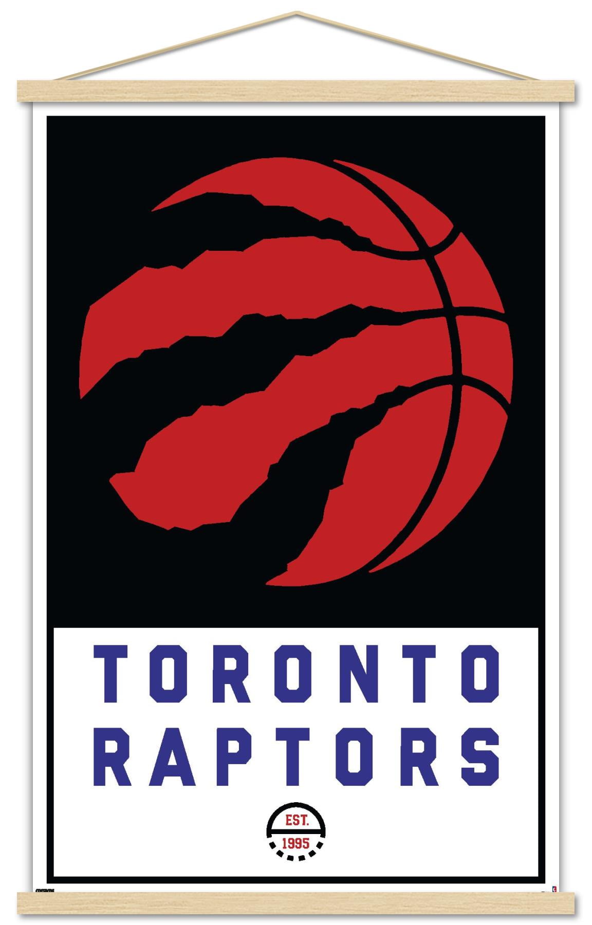 NBA Toronto Raptors - Logo 21 Wall Poster with Magnetic Frame, 22.375 ...