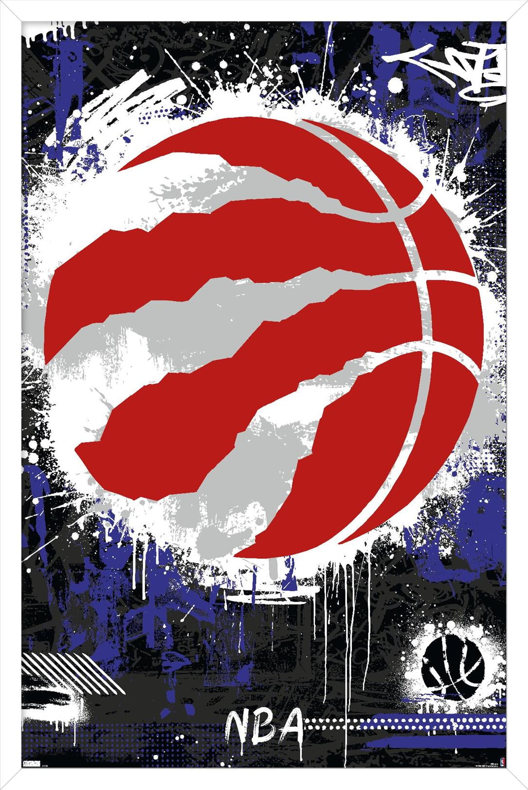 NBA Toronto Raptors - Maximalist Logo 23 Wall Poster, 22.375" x 34 ...