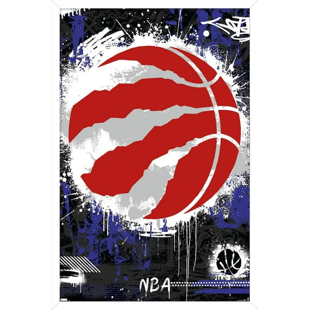 NBA Toronto Raptors - Maximalist Logo 23 Wall Poster, 22.375" x 34 ...