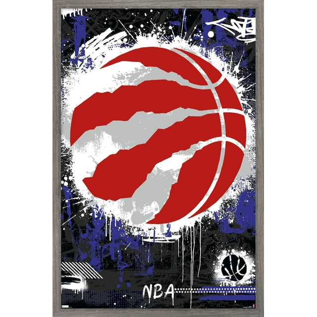 NBA Toronto Raptors - Maximalist Logo 23 Wall Poster, 22.375" x 34 ...