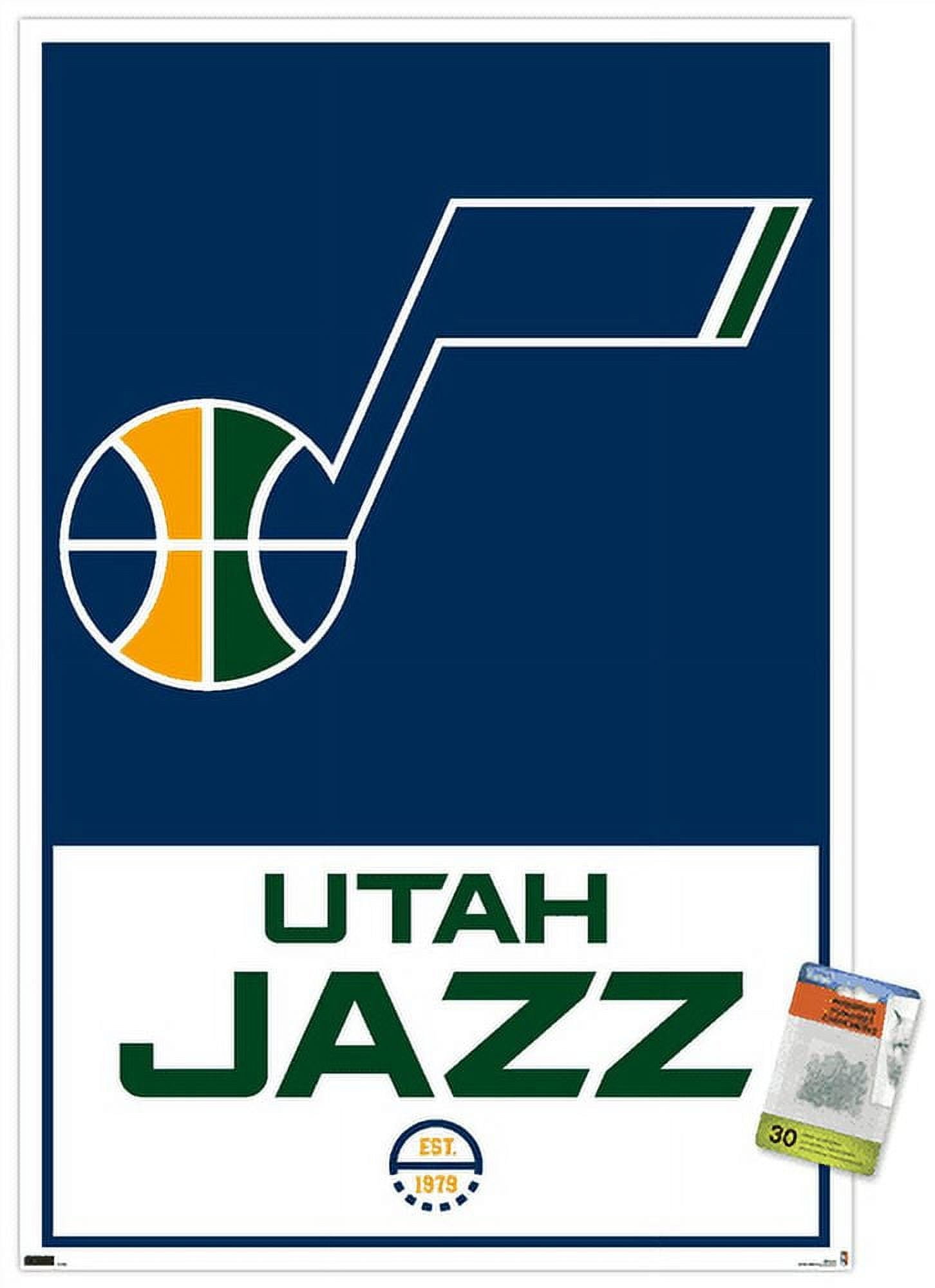 Utah Jazz Note Logo