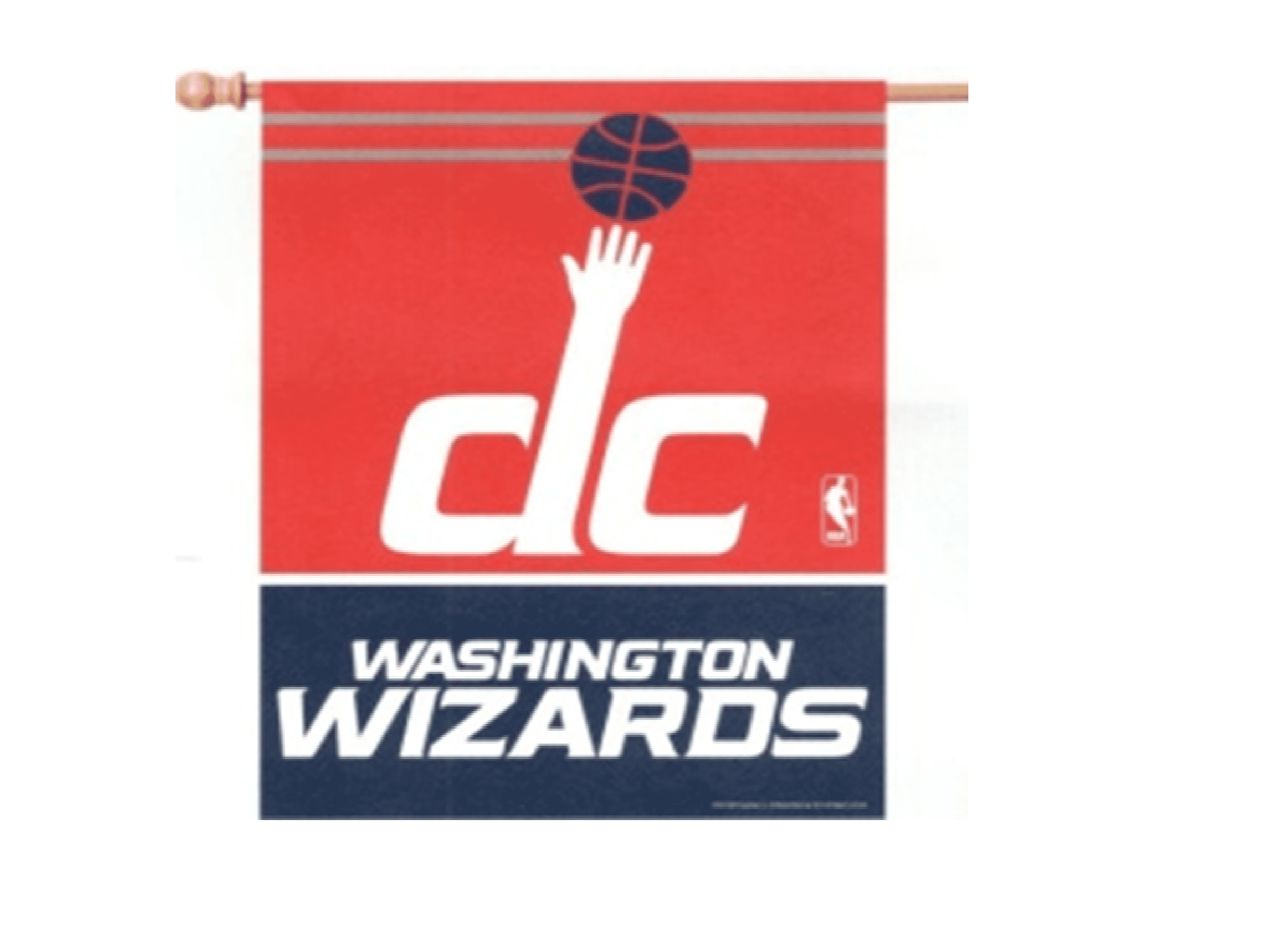 NBA WASHINGTON WIZARDS Heavy Duty Flag 27"x37" - Walmart.com
