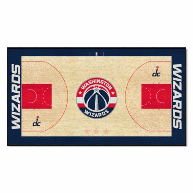 NBA - Washington Wizards NBA Court Runner 24x44 - Walmart.com