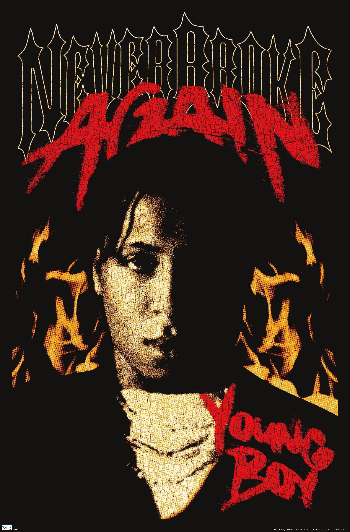 NBA Youngboy - Firestarter Wall Poster, 14.725" x 22.375" - Walmart.com