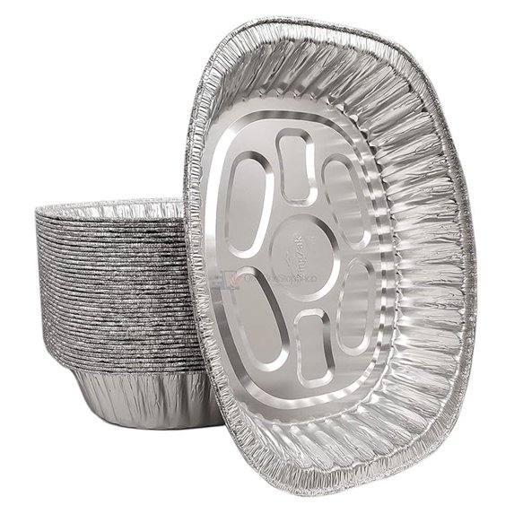 NBBNHH Disposable Turkey Roasting Pan - Extra Large Aluminum Oval ...