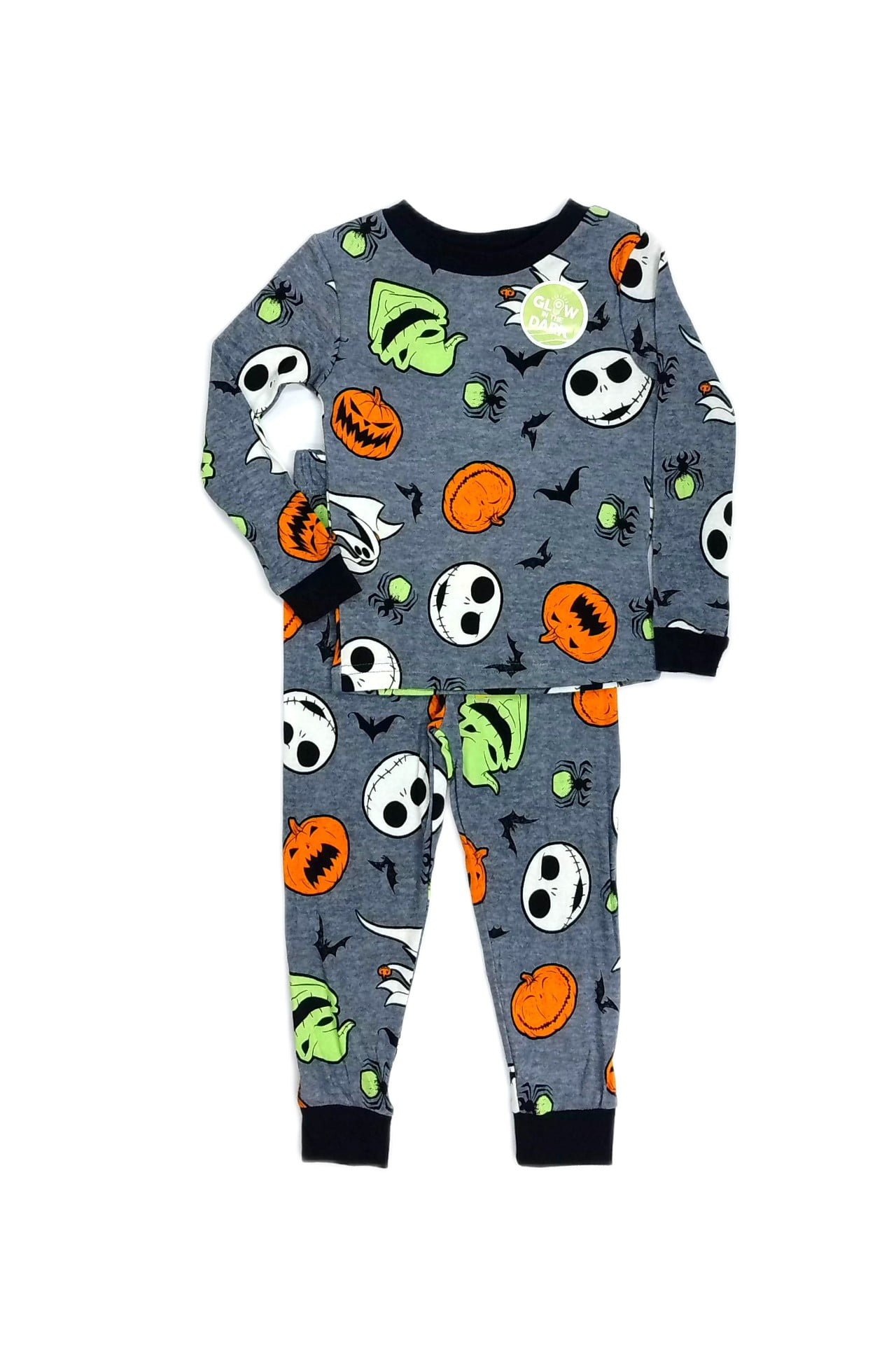 NBC Jack Skellington, Zero and Oogie Halloween Print Boy's Pajama Set ...