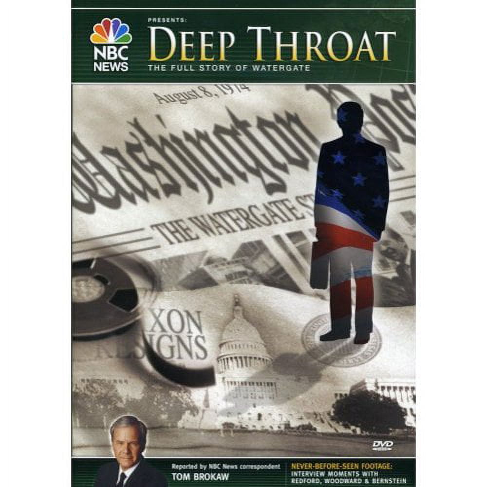 NBC News Presents: Deep Throat - The Full Story of Watergate (DVD ...