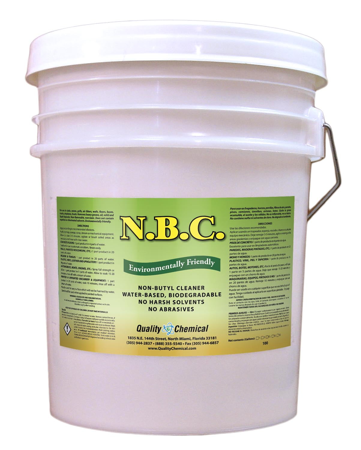 NBC - Non-Butyl Cleaner and Oil Emulsifier - 5 gallon pail - Walmart ...