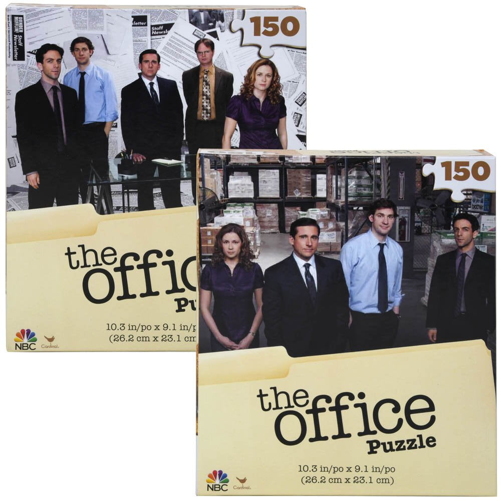 NBC The Office Jigsaw Puzzle 150 Pieces Warehouse Background Gift Set ...