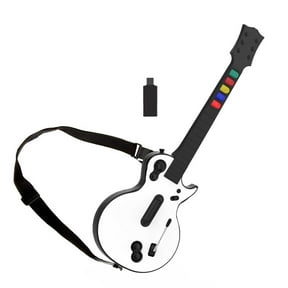 NBCP Wireless Guitar for Wii, Compatible with Guitar Hero, Clone Hero ...