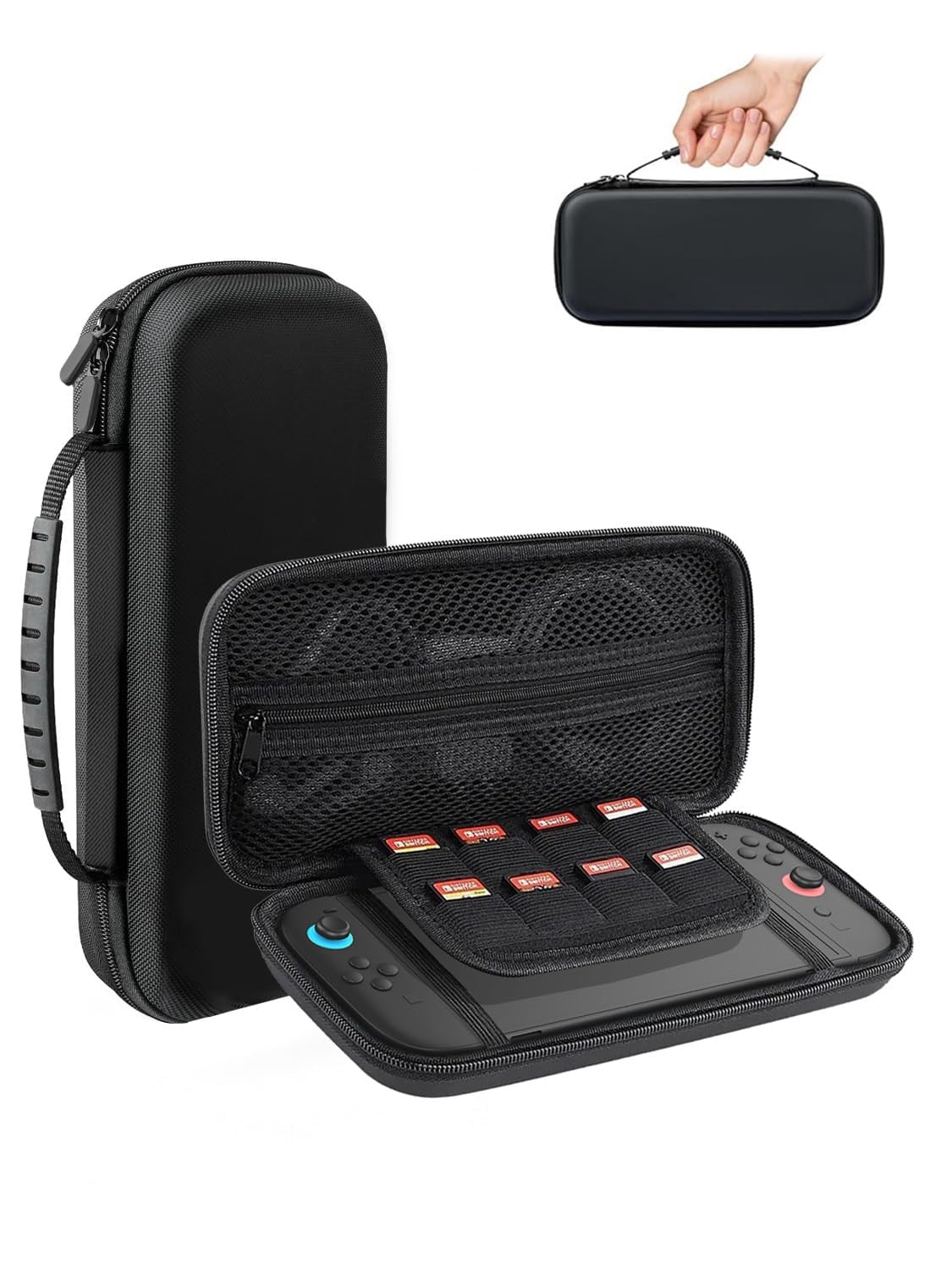 Protective Hard Shell Carrying Case for Switch 2 – Portable Storage Bag ...