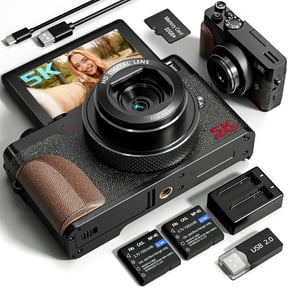 NBD 64MP 5K Autofocus Digital Camera, 16X Zoom, WiFi, App Control ...