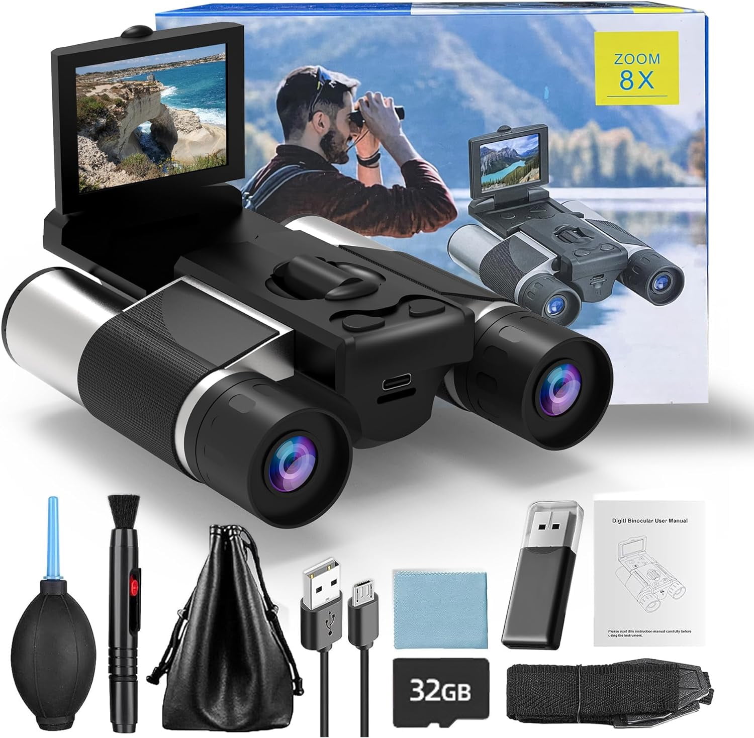 Stealth Cam STC-DNVB Digital Night Vision Binocular - Walmart.com