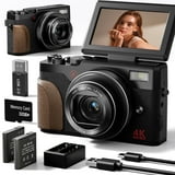 NBD Digital Camera 4K 56MP Vlogging Camera for YouTube with Flip Screen ...
