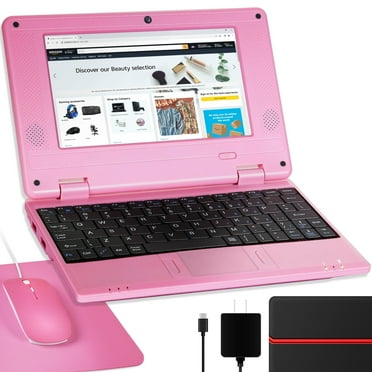 "T&C Portable 10.1"" Kids Laptop, Android 6.0 OS, Quad Core, Camera ...