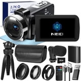 "NBD 2.7K Vlogging Camera 3.0"" IPS 42MP 18X Zoom with 32GB SD, Remote ...