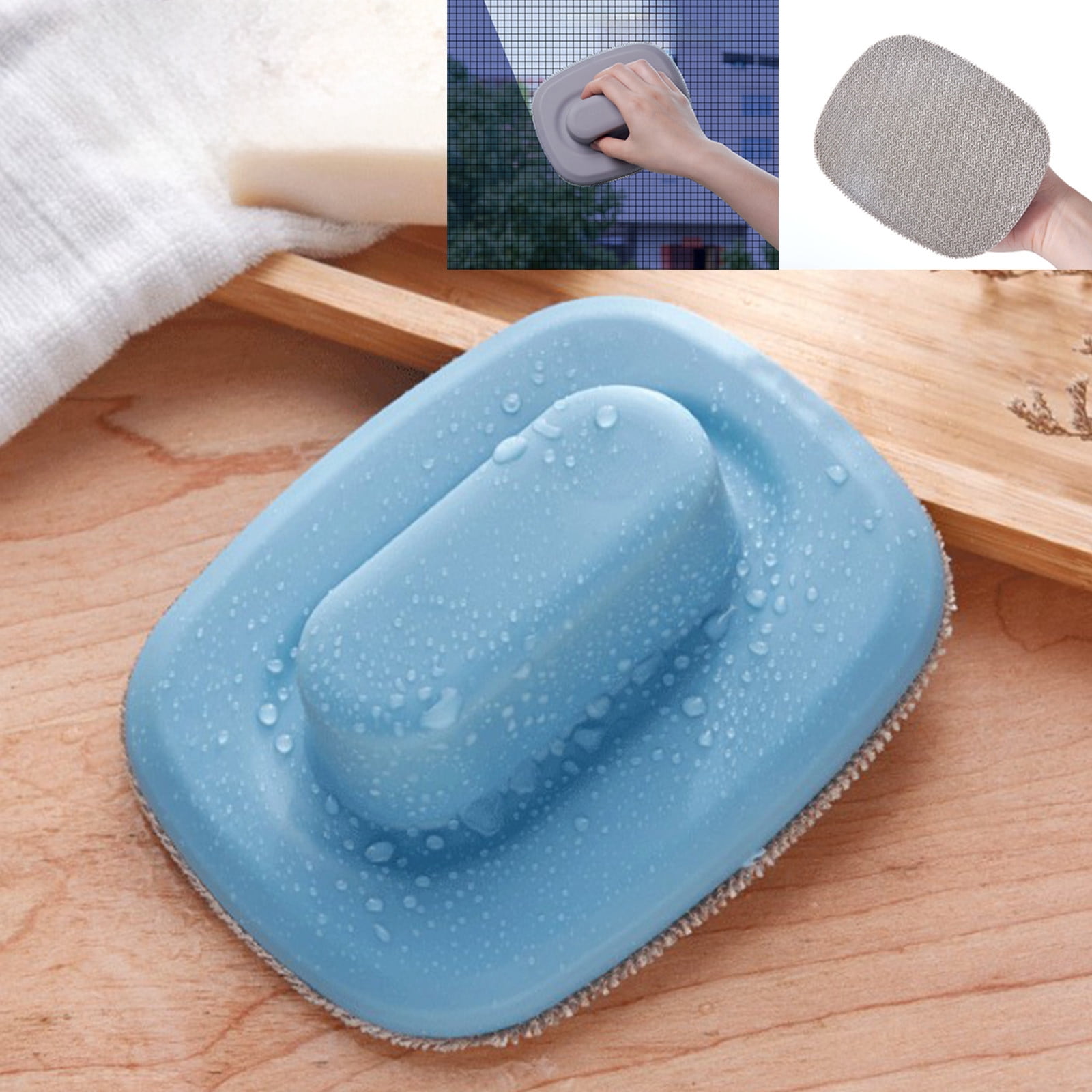 NBHOME Mesh Screen Cleaner, Window Cleaner Brush, Glass Cleaning ...