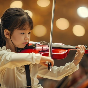 Kid’s Toy Violin with 4 Adjustable Strings and Bow - Musical Sounds ...