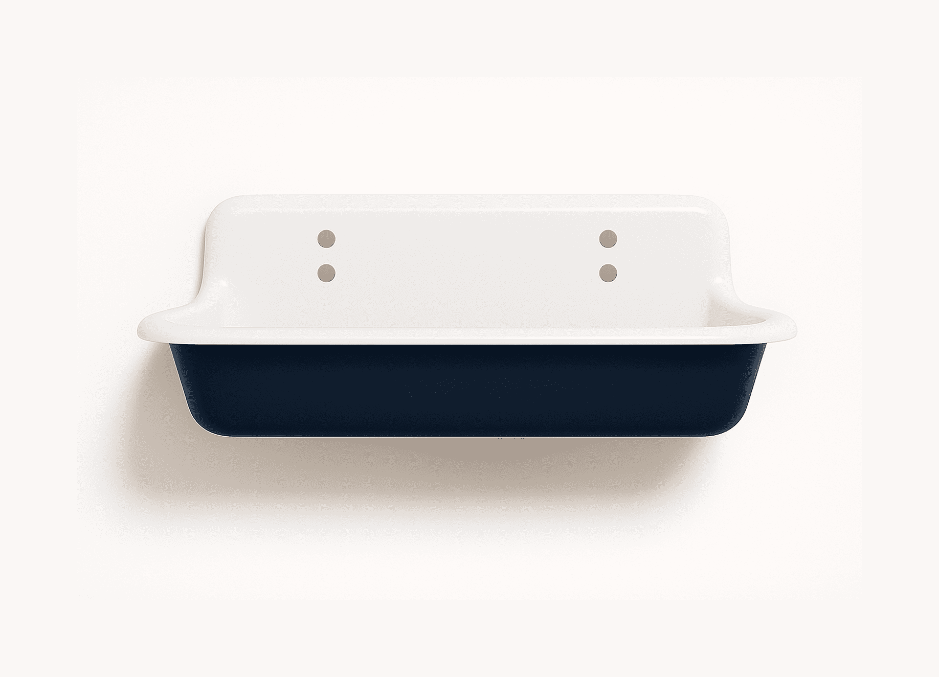 NBI Drainboard Sinks 36" x 18" Naval Reinforced Cast Acryllic Single ...