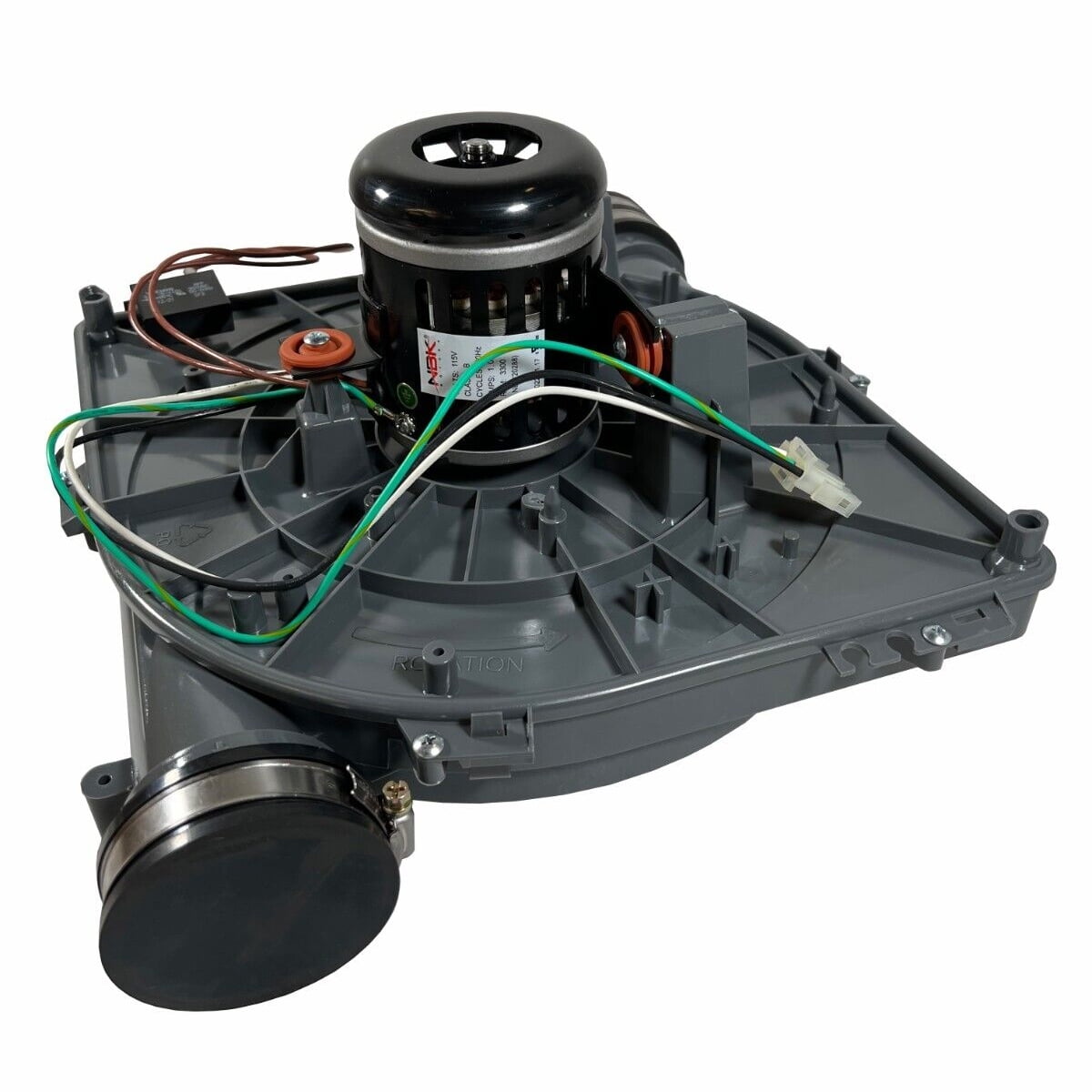 NBK 20288 Draft Inducer Fan Furnace Blower Motor For Packard Carrier ...