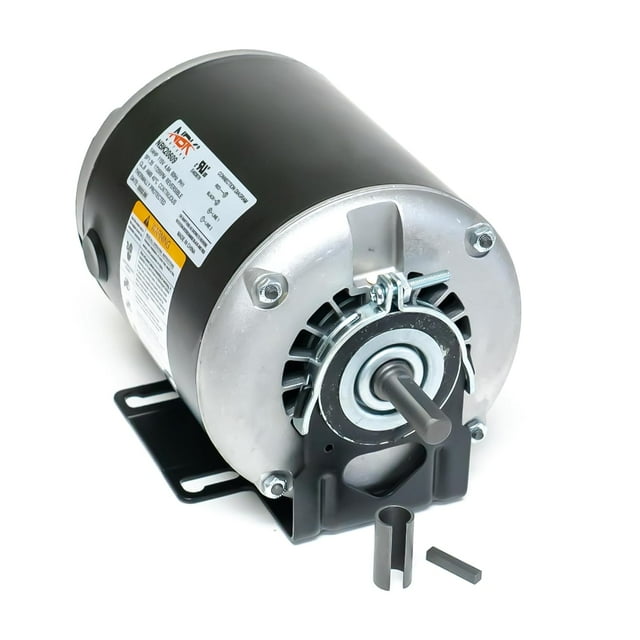 NBK 20609 Belt Drive Motor 1/4 HP 1725 RPM 115 Volts Replacement for ...