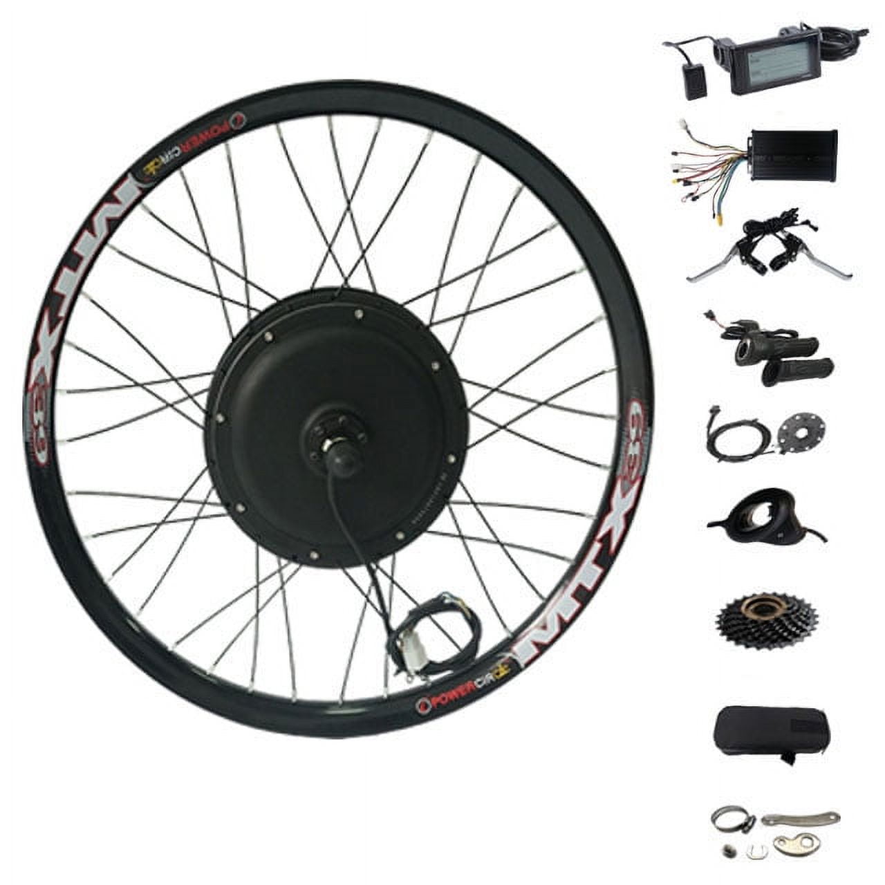 NBP 70-75km/h 135mm Dropout Ebike Motor Kit 29inch 72V 2000W Electric ...