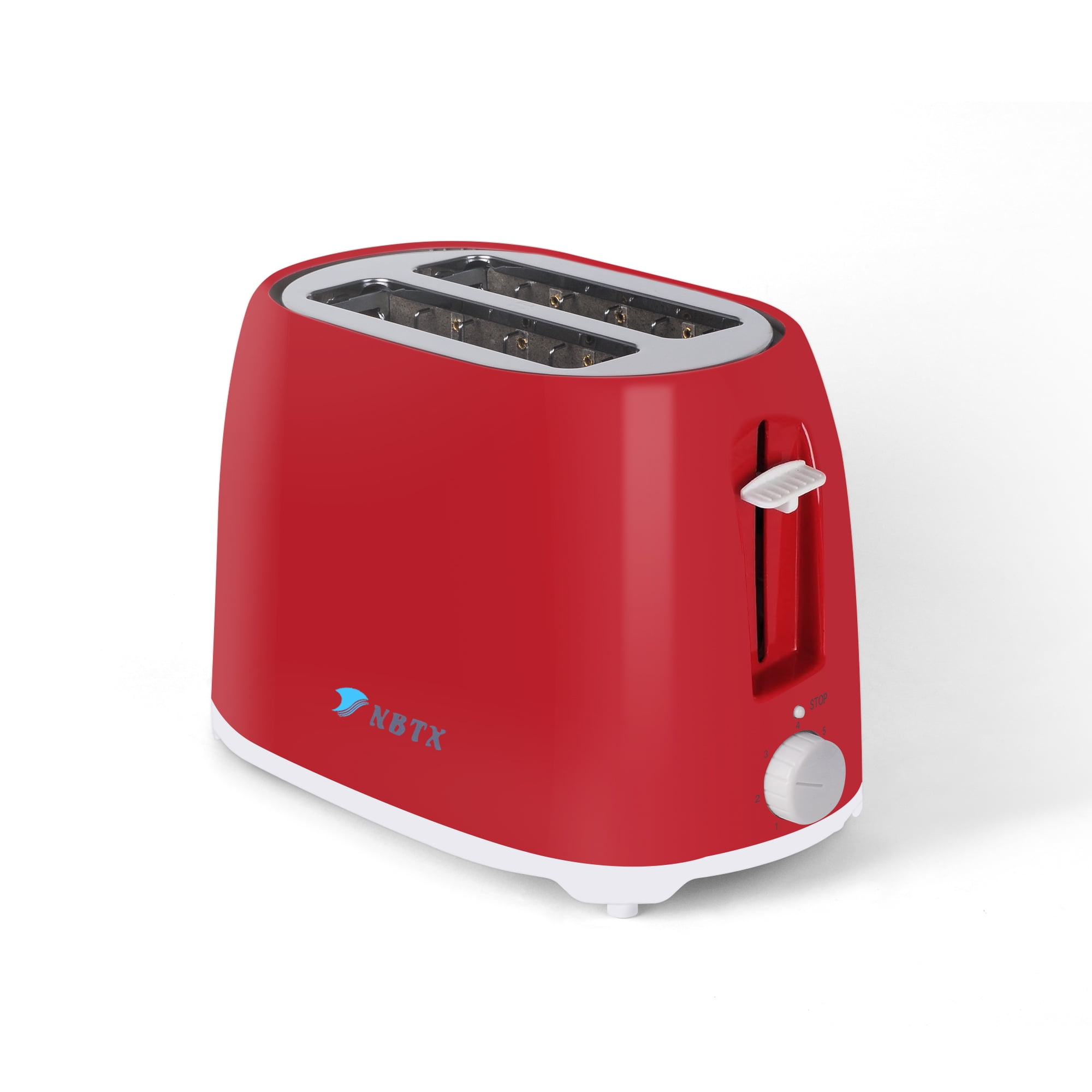 NBTX 2-Slice Toaster, Wide Slot, 7-Shade Settings, Auto-Shutoff, Quick ...
