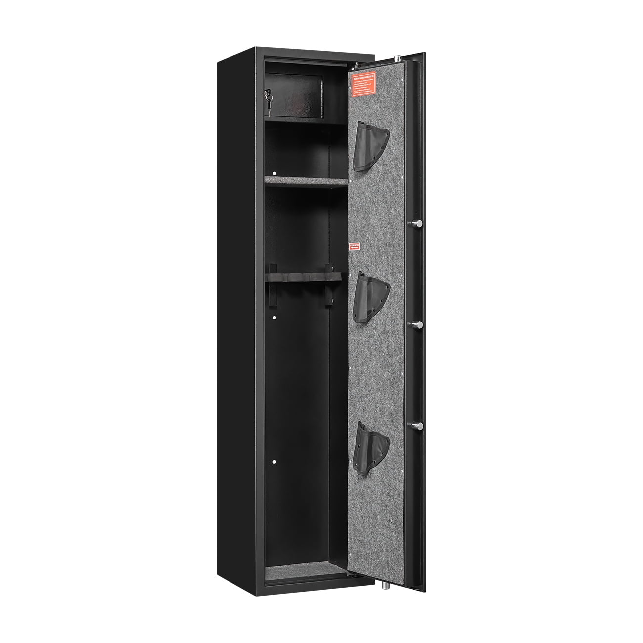 NBXPOW Heavy Duty Safe Storage 3 Quick Access Ways, Numeric Keypad Gun ...