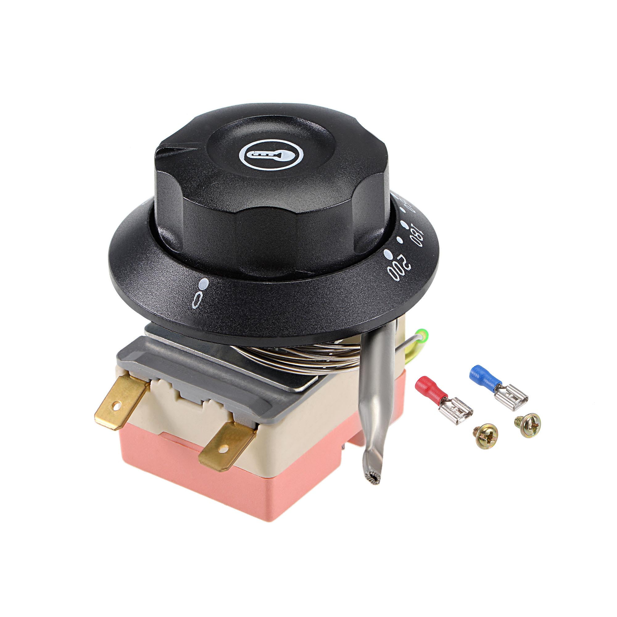 NC 250V 16A 60-200C Capillary Thermostat for Oven Refrigerator Heater ...