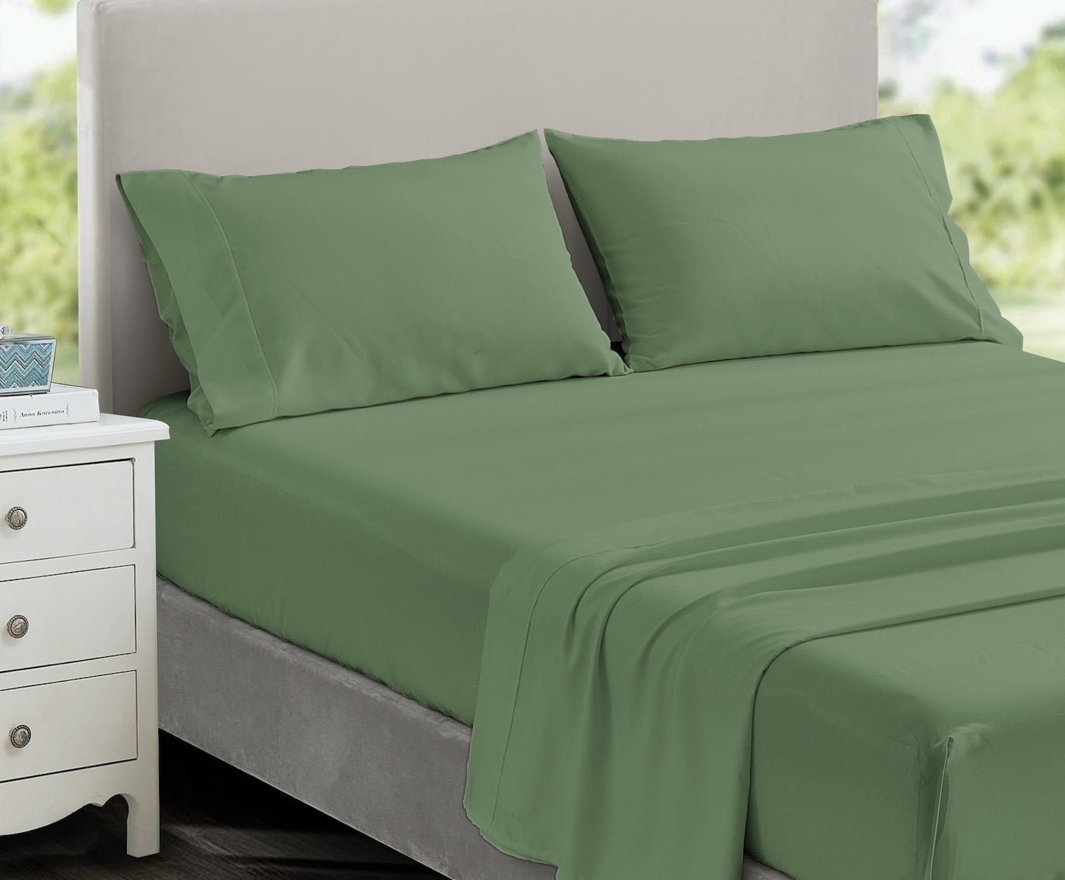 NC Home Fashions Sheet Set - Soft Classic 800 Thread Count Microfiber ...