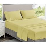 NC Home Fashions Twin Sheet Set, Ultra-Soft Microfiber, Deep Pocket ...