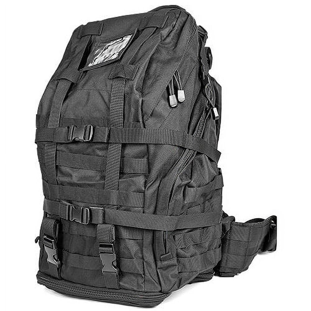 NC Star NcSTAR 3 Day Back Pack ( Black ) Size: 15"W x 18"H x 10"D ...