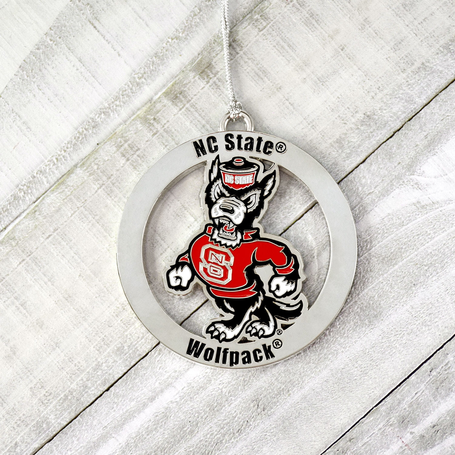 NC State University Wolf Logo Ornament by Fan Frenzy Gifts Officially ...
