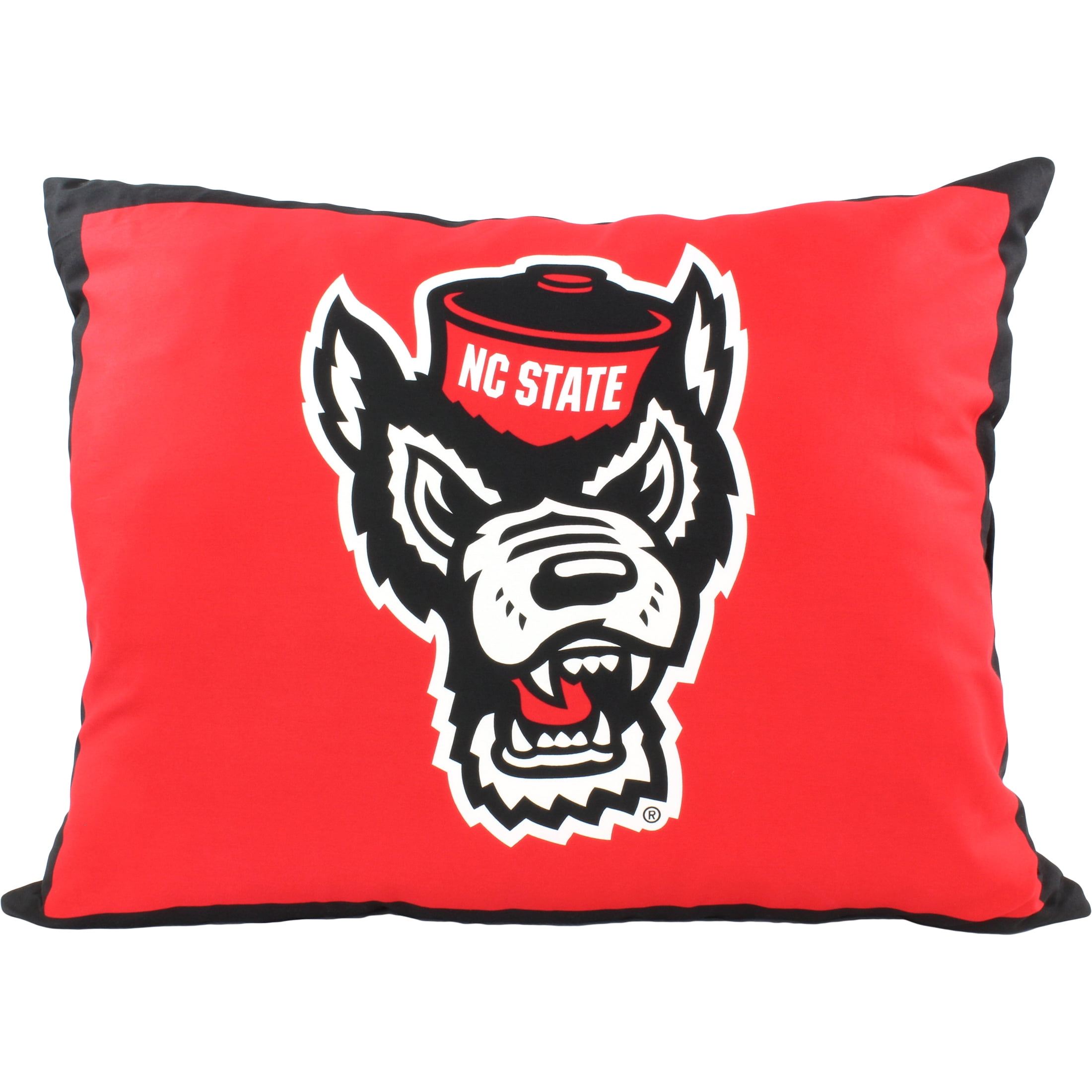 College Covers NC State Wolfpack Big Logo Pillow - 20 x 28 - Reversible ...
