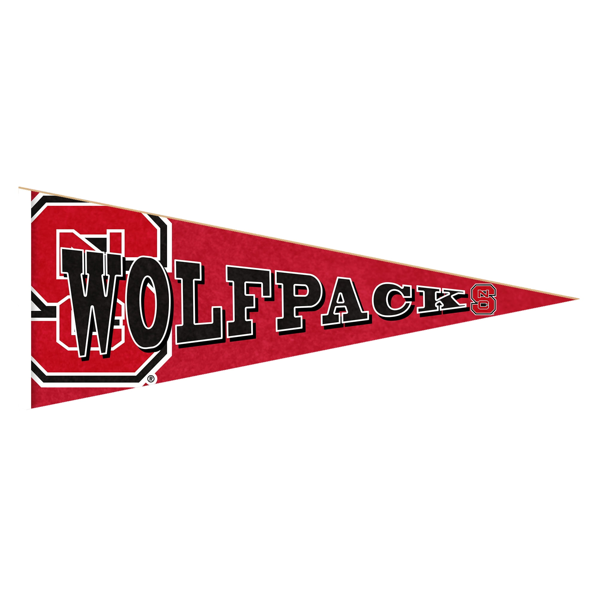 NC State Wolfpack 24'' Wood Pennant - Walmart.com