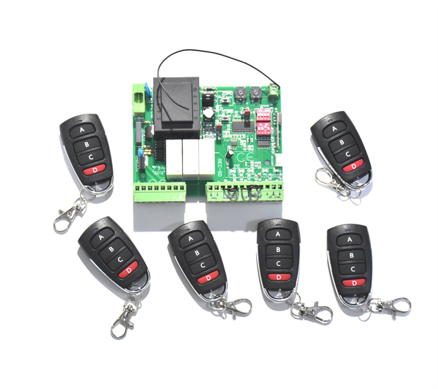 NC gate opener garage door AC motor control board unit PCB controller ...