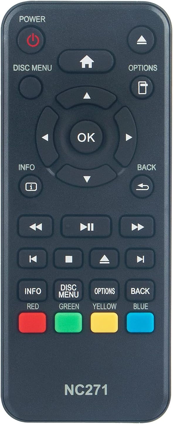 NC271 NC271UL Replacement Remote Control Compatible with Philips Blu ...