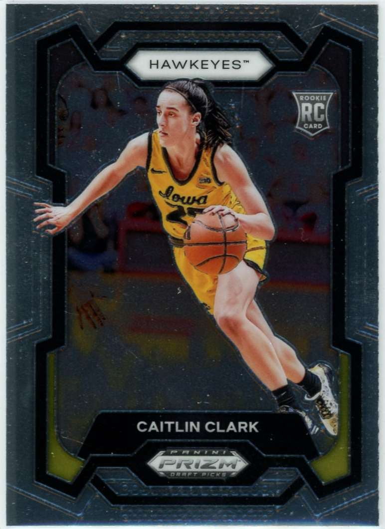 NCAA 2024 Panini Prizm Draft Picks Basketball Base Caitlin Clark #57 ...