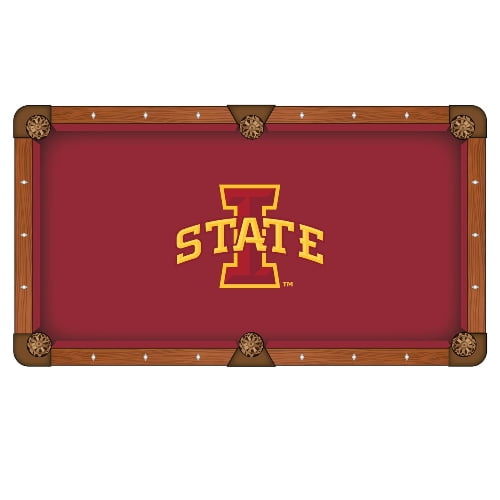NCAA 7' Pool Table Cloth by Holland Bar Stool - Iowa State - Walmart.com