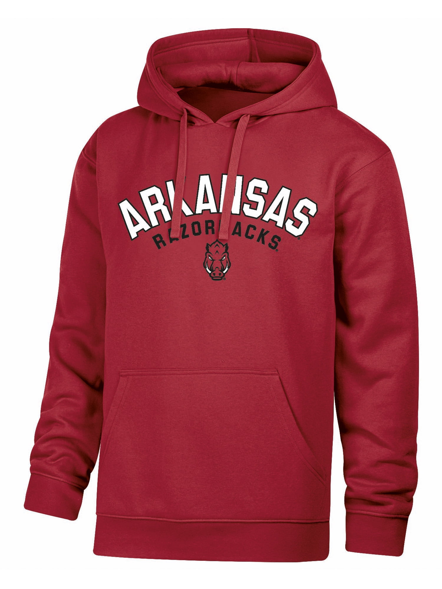 NCAA ARKANSAS Mens Primry Color Cotton Fleece HDY Arch Over - Walmart.com