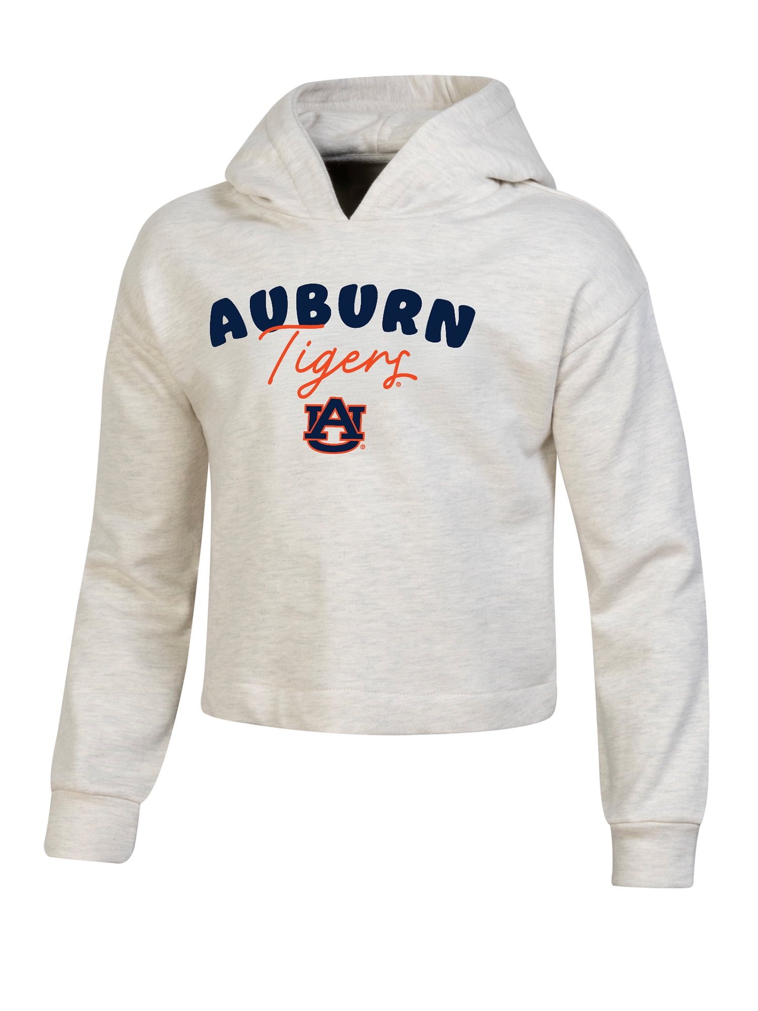 NCAA AUBURN TIGERS Girls Grey Color Cotton Fleece HDY Puff Print ...
