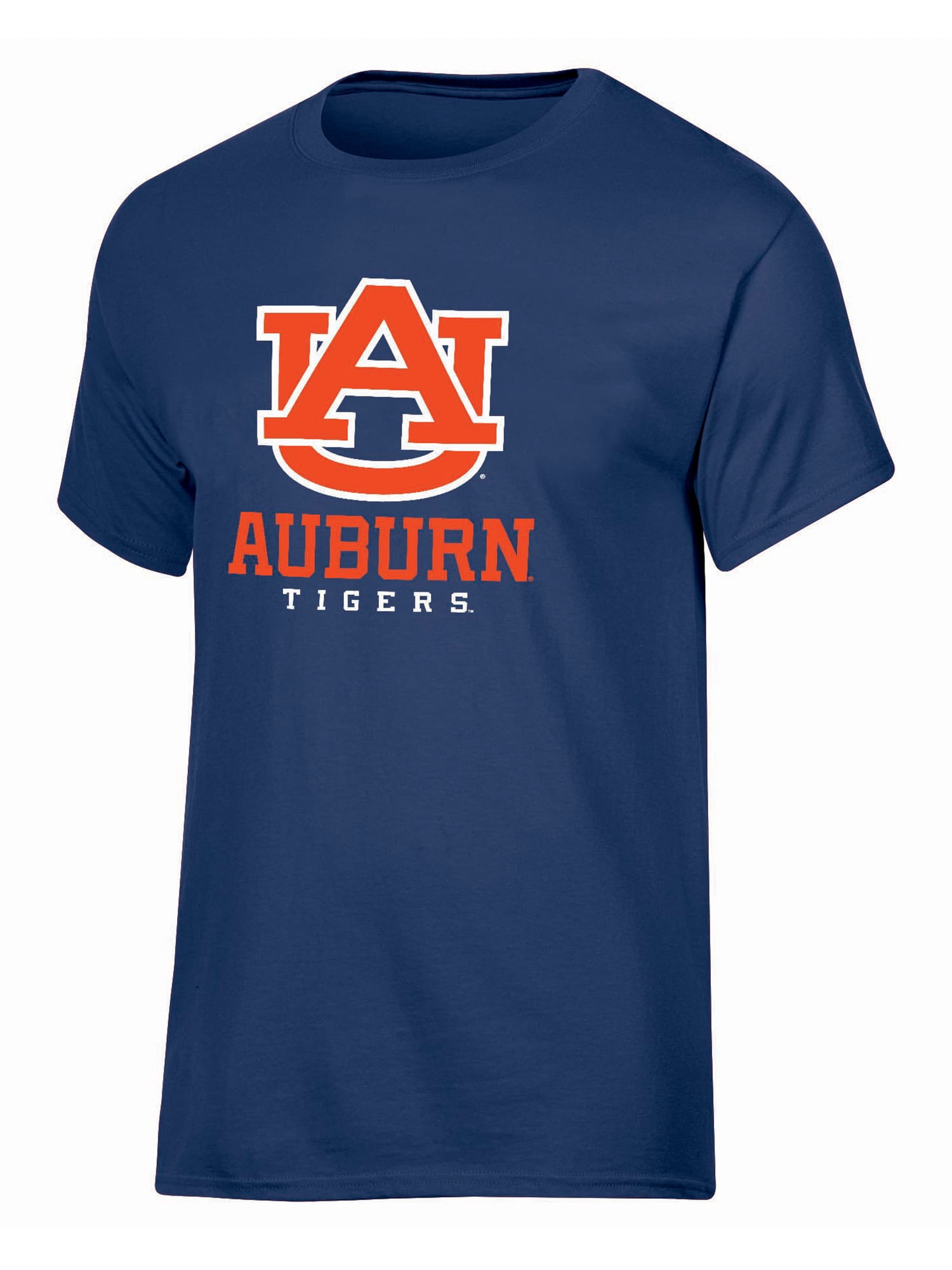 NCAA AUBURN TIGERS Mens Primry Color Cotton SS TEE Logo Over Name OPP ...